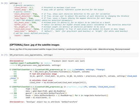 Merging Issue In Sentinel Msi Data · Issue 207 · Kvos Coastsat · Github