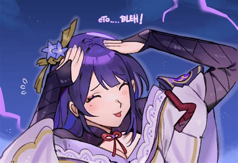 Raiden Genshin Impact Baal Genshin Impact Genshin Impact Mechodes Ah Eto Bleh