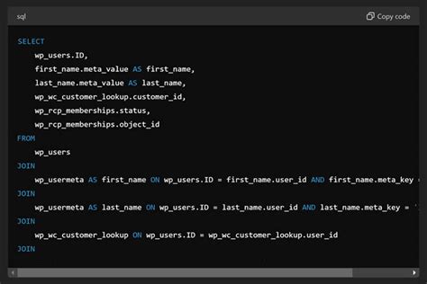 use chatgpt to export data from a wordpress database wp content