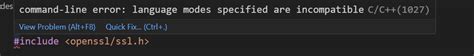 Vscode出错显示“command Line Error Language Modes Specified Are