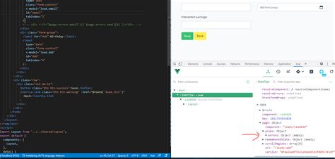 Laravel How To Make A Form Validation In Inertiajs Stack Overflow