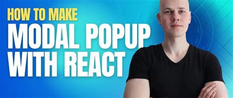 How To Make Modal Popup Component With React Dev Community