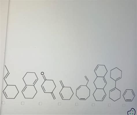 solved select each compound that has a conjugated π system