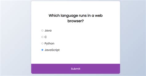 Quiz Apps Using Javascript