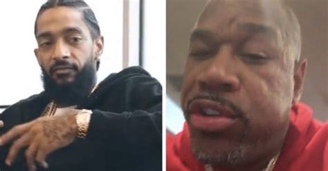Rhymes With Snitch Celebrity And Entertainment News Wack 100 Knocked Out By Nipsey Hussle
