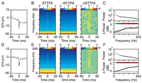 Spike Triggered Average In Time Frequency Domain During Baseline Download Scientific Diagram