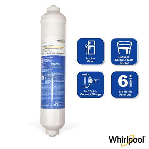 Whirlpool Whkf Imto Refrigerator Ice Standard Filtration System