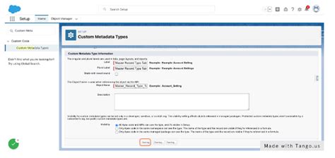 How To Deploy Custom Metadata Records Operatus