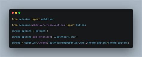 How To Enable Chrome Extensions In Selenium Python Usman Khan Niazi Medium