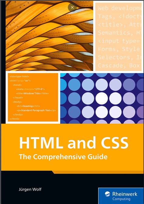 🔥 Скачать бесплатно Html And Css The Comprehensive Guide Wolf Jürgen