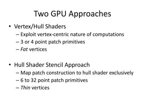 Hull Shader Stencil Appro