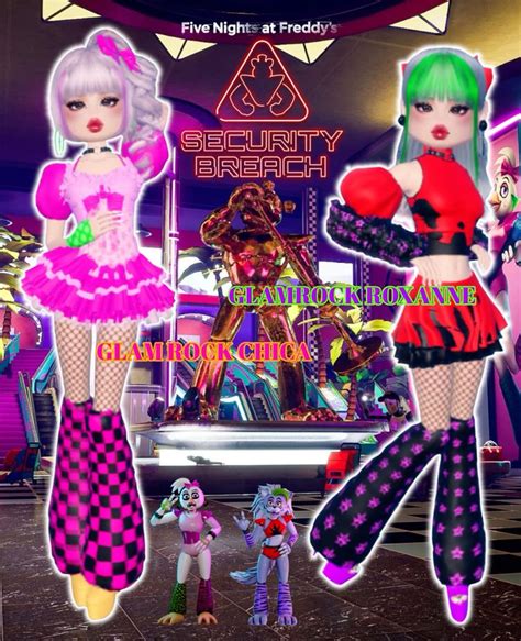 Glam Chica And Roxy In Dti