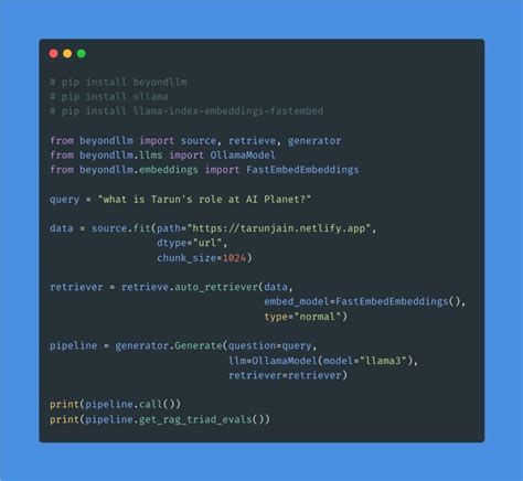 Ai Planet On Linkedin Ai Beyondllm Artificialintelligence Rag Generativeai Llm…