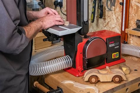 Axminster Hobby Series As408 Belt Disc Sander 240v Power