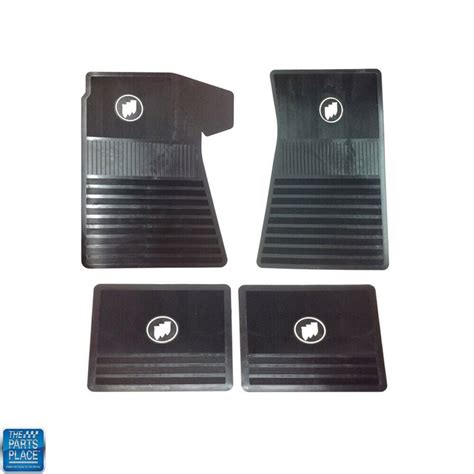 61 75 Buick Skylark Gs Wildcat Electra 4 Rubber Floor Mat Set Black Ebay