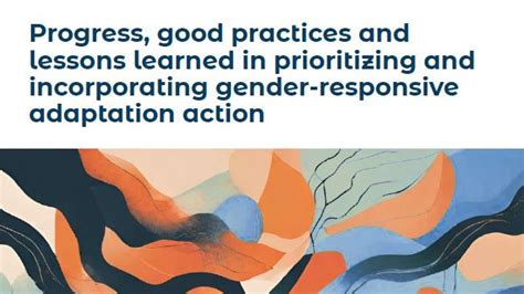 Progress Good Practices And Lessons Learned In Prioritizing And