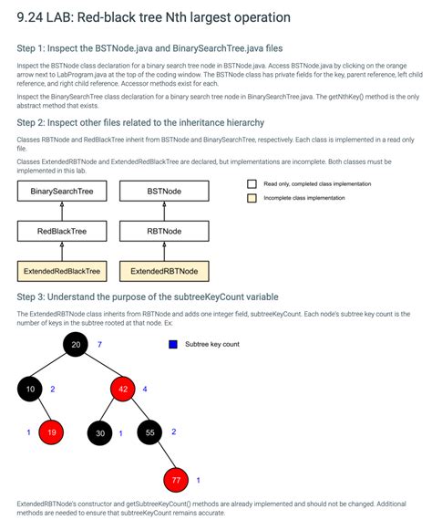 answered 9 24 lab red black tree nth largest… bartleby