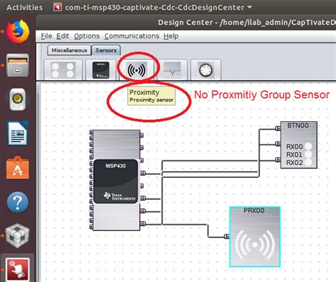 Msp430fr2633 Msp430fr2633 Captivate Sample Project For High Sensitivity Proximity Panel