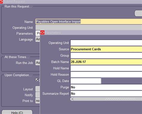 oracle applications surendranath subramani pcard in oracle application with example