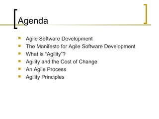 Lecture Agile Software Development PPT