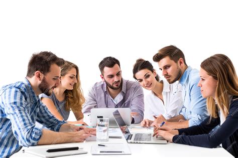 Team Of Programmers Collaborating On A Project Premium Ai Generated Image