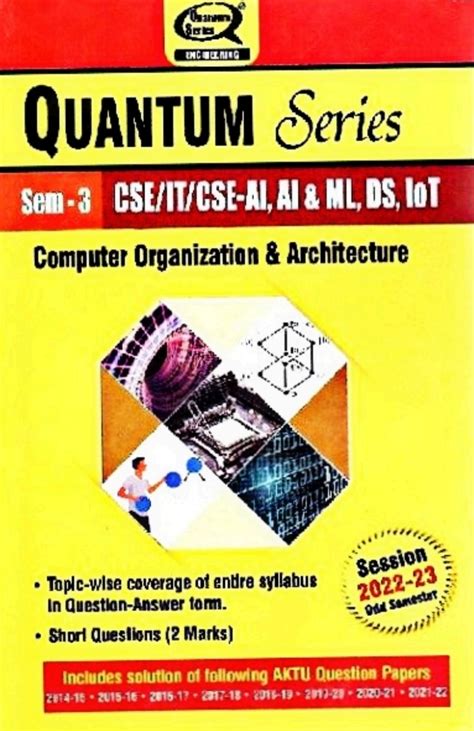 Computer Organization And Architecture AKTU Quantum Semester Session CS IT And Other