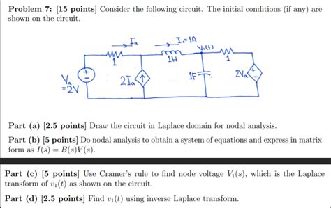 solved problem 7 15 points] consider the following