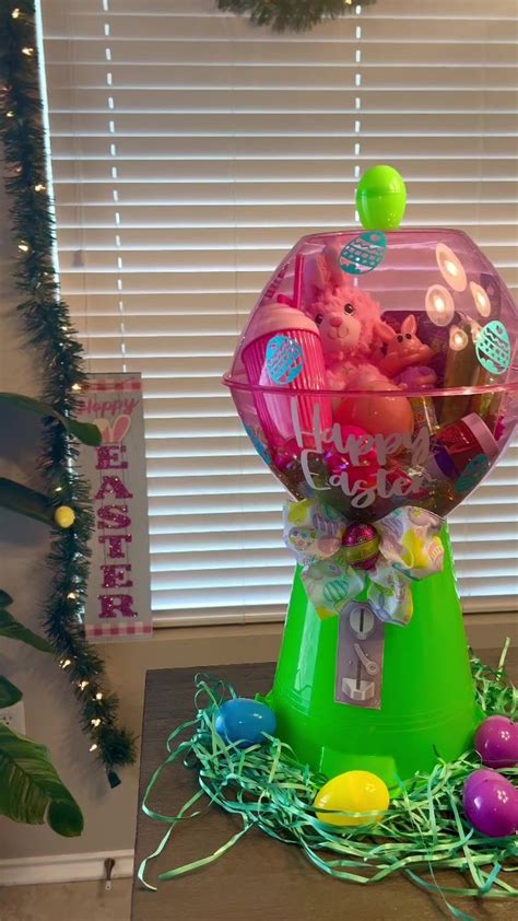 Easter Gumball Machine T This Is So Cute 🤩💕💚 Egg Handle At The