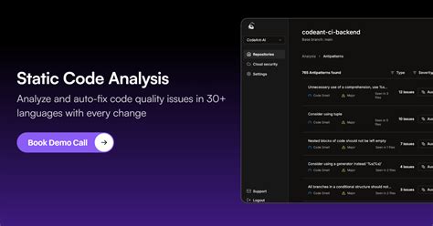 codeant ai static code analysis