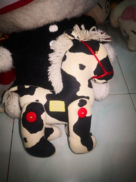 Alimrose Design Jointed Pony Cow Skin Patern Hobbies Toys Toys Games On Carousell