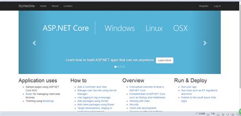 Aspnet Core 一步步搭建个人网站（1）环境搭建 Csdn博客
