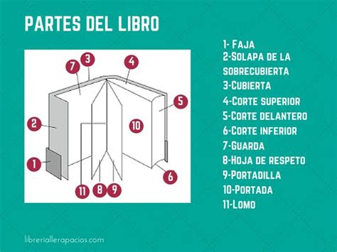 Las Partes De Un Libro Atra