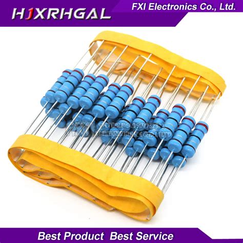 20pcs 120 Ohm 2w 120r Metal Film Resistor New Original In Resistors From Electronic Components