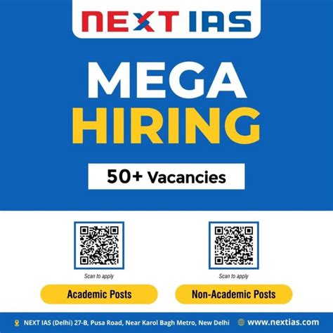 abhishek k srivastava on linkedin join our team at next ias mega hiring 50 vacancies fill the