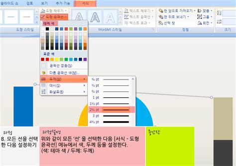 Ppt 잘만드는법 원그래프 띠그래프 네이버 블로그