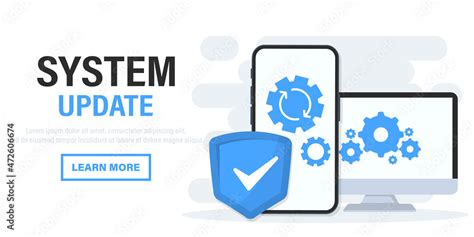 System Update Installation Of New Version Software Software Update