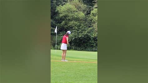 골프에서 프로는 그린 주변에서도 칩인버디를 노린다 최예림 선수 Youtube