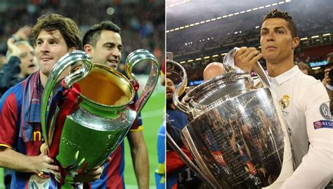 Comparing Lionel Messis And Cristiano Ronaldos Incredible Trophy Cabinets