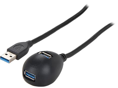 Tripp Lite 2 Port USB 3 0 SuperSpeed Desktop Extension Cable M 2xF 6 Ft U324 006 DSK2