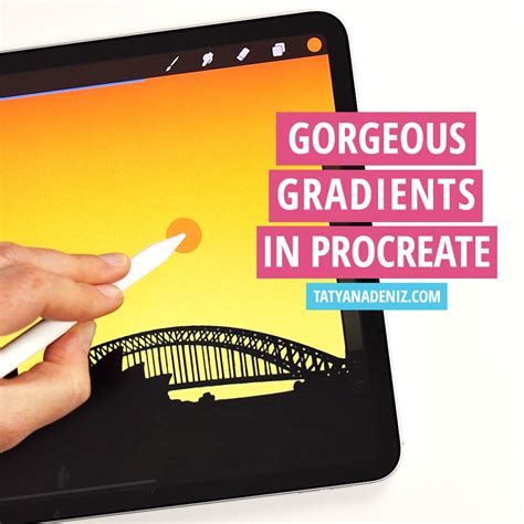 How To Make Gradients In Procreate 3 Easy And Fast Ways Procreate Gradient Drawings