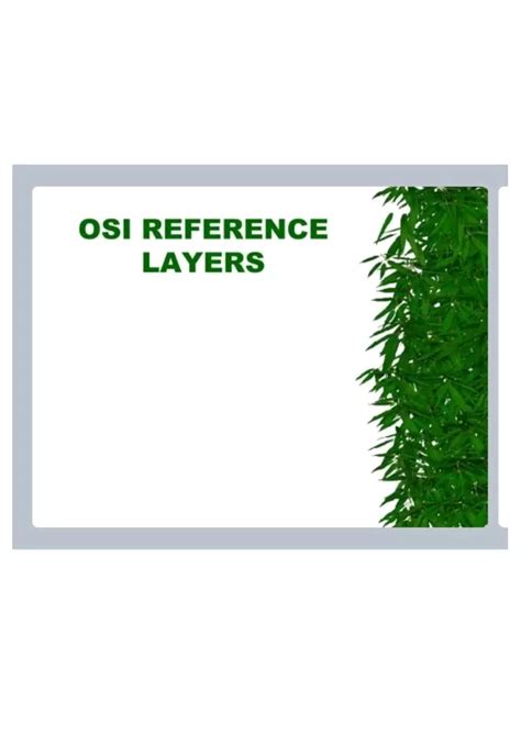 PPT OSI MODEL PPT 1 1 PowerPoint Presentation Free Download ID 12275691