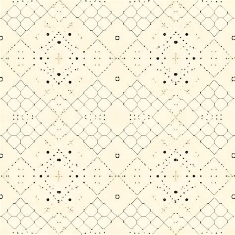 Seamless Tile Pattern Of Tiled Octagons On A Creamy Beige Background Premium Ai Generated Vector