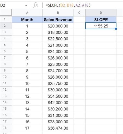 How To Find Slope In Google Sheets ModernbabeBus Com