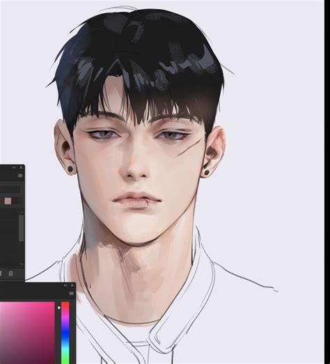 Pin By Looks On 1🖤 In 2024 Realistic Art Aesthetic Art Character