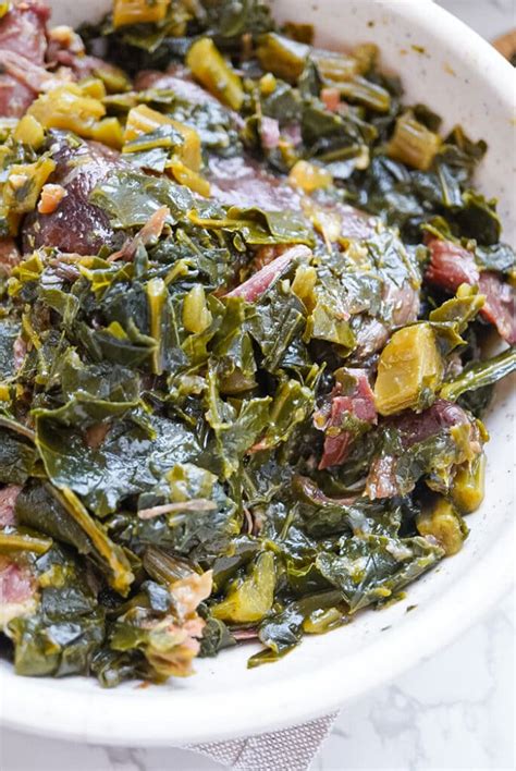 Easy Collard Greens With Ham Hocks Ronalyn Alston