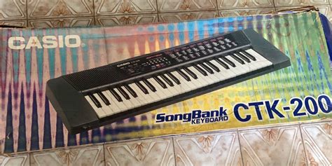 Casio Keyboard Ctk 200 Hobbies And Toys Music And Media Musical
