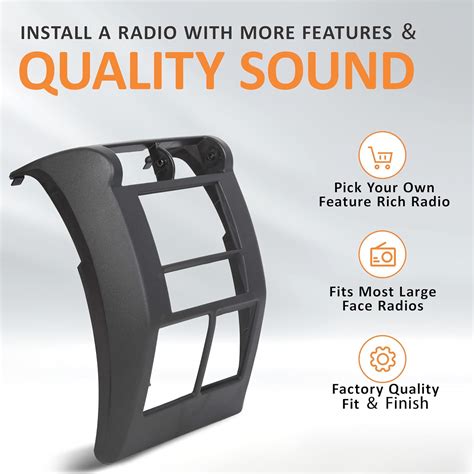 Hecasa Kit De Tablero De Doble Din Compatible Con Jeep Wrangler Tj