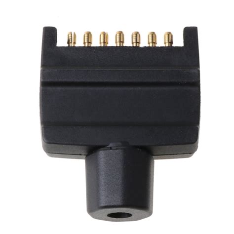Conector Adaptador Con Enchufe Macho Plano De Pi Grandado