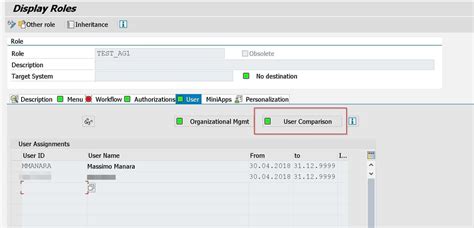 Tip Of The Day Sap Authorization Pfud User Comparison