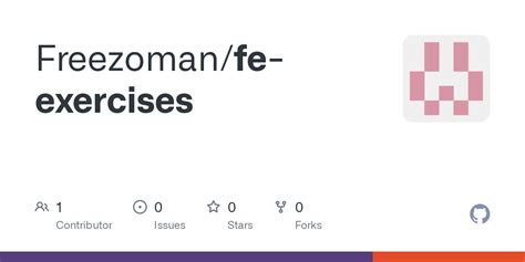 Github Freezoman Fe Exercises